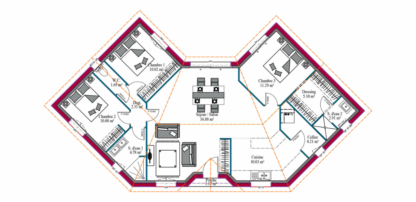 Plan de maison moderne : 5 plans pour s'inspirer - Maisons Côte Atlantique